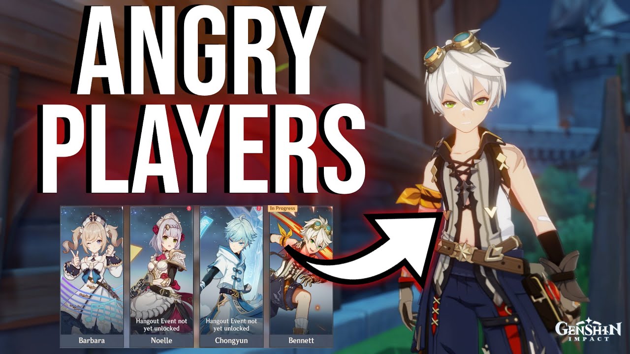 Genshin Impact Players Are Furious over Dating Simulator (Hangouts ...