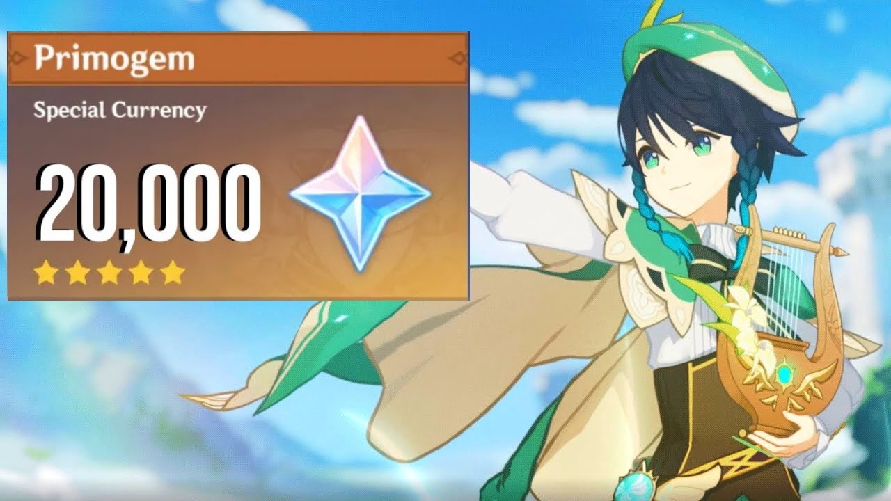 I Spent 20,000 Primo Gems To Get Him Venti | Genshin Impact - Genshin ...