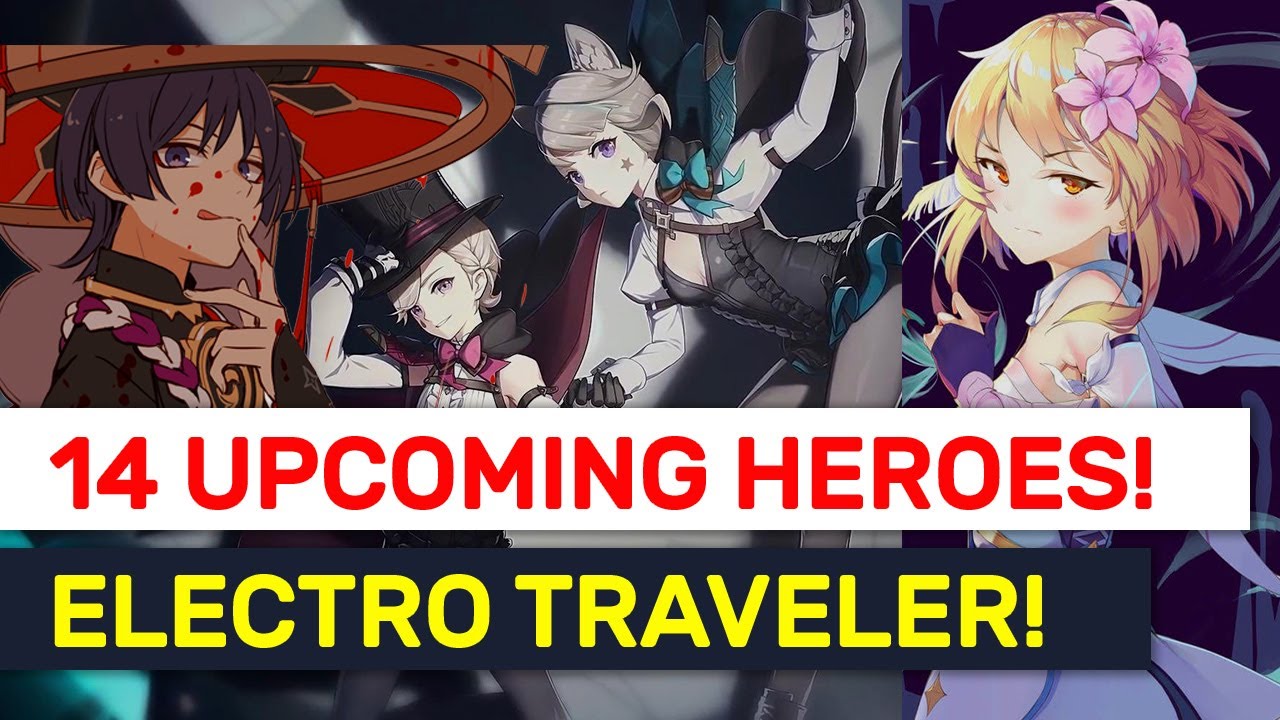 NEW Electro Traveler Skill Info! 14 Upcoming Inazuma Characters ...