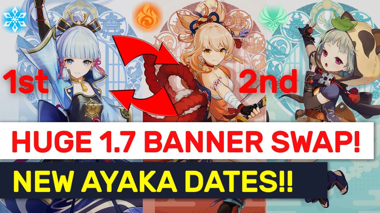 NEW 1.7 Banner Order/Dates Revealed! HUGE 1.7 Abyss CHANGES! | Genshin ...