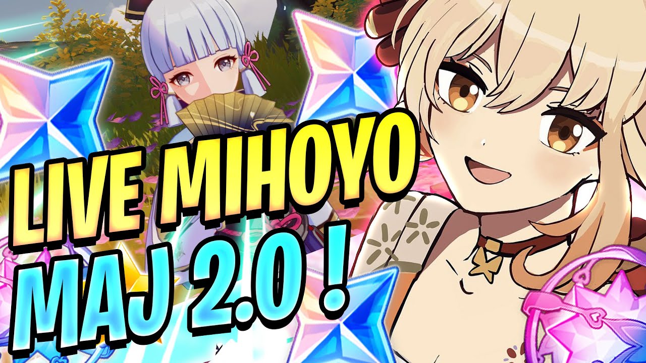 LIVE MIHOYO 2.0 DATE ! (+300 Primo-Gems) A NE PAS LOUPER ! GENSHIN ...
