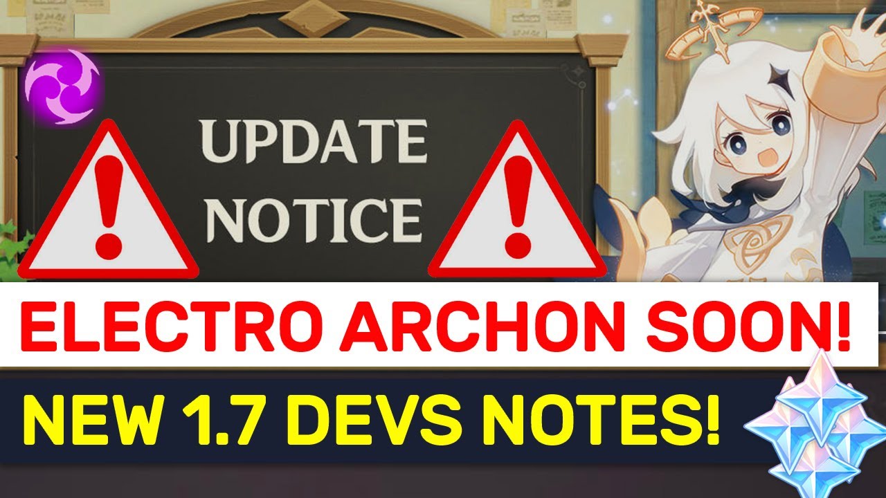 OFFICIAL 1.7 DEVELOPERS NOTES! New Features & Electro Archon Hinted ...
