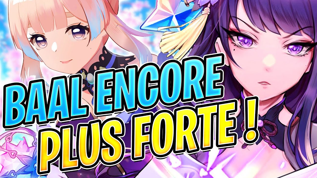 ENCORE ? CHANGEMENT SUR BAAL/KOKOMI, BAAL Encore Plus Forte ! GENSHIN ...