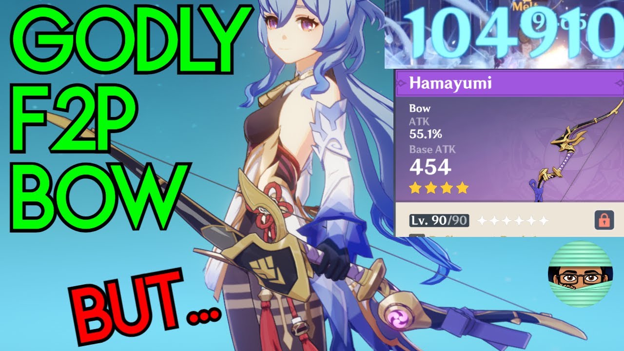 Level 90 Hamayumi is GODLY... Sometimes | F2P Inazuma Craftable Bow ...