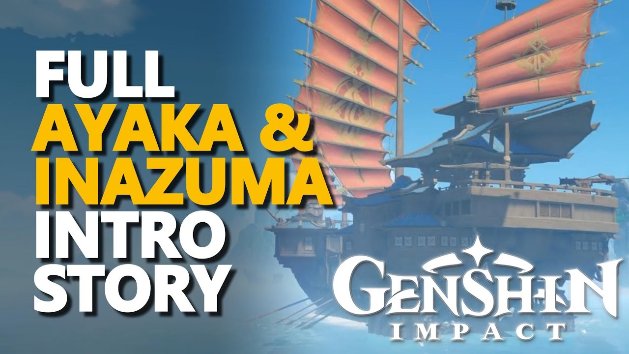 Full Inazuma Story Genshin Impact Ayaka Intro Quest - Genshin Impact videos