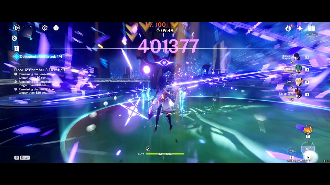 Genshin Impact - Jean is a perfect fit into Raiden Shogun Electro ...