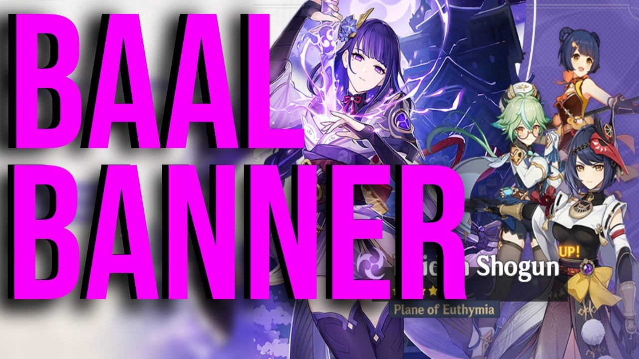 Raiden Shogun Baal's Banner is AMAZING! Genshin Impact - Genshin Impact ...
