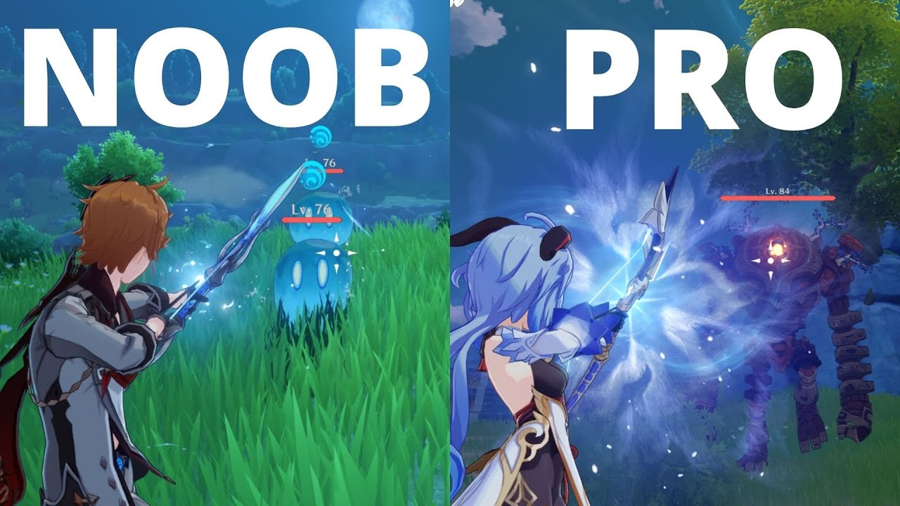 10 Levels of Using Bow Characters in Genshin Impact - Genshin Impact videos