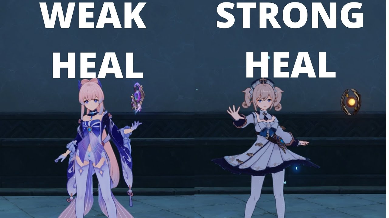 10 Types or Uses of Heal in Genshin Impact - Genshin Impact videos