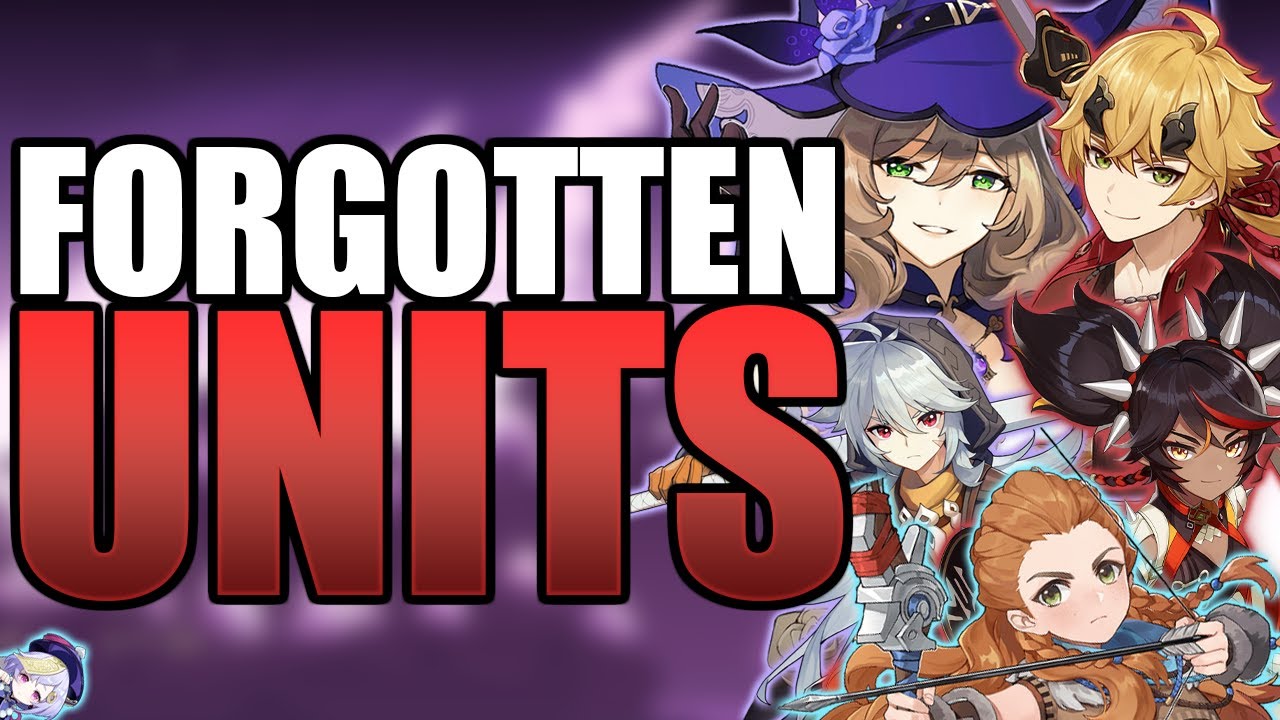 A Brief Summary Of Genshin Impact Units ALMOST No One Plays ...