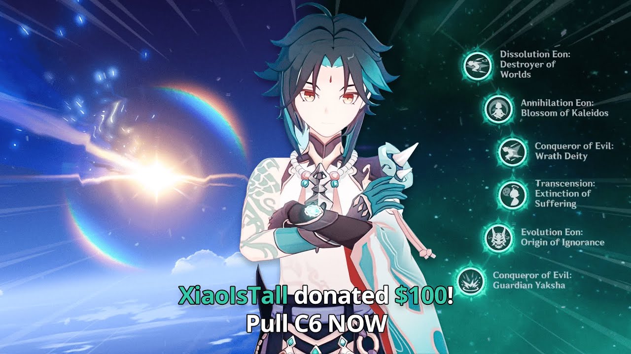 I was FORCED to pull for C6 Xiao... | Genshin Impact - Genshin Impact ...