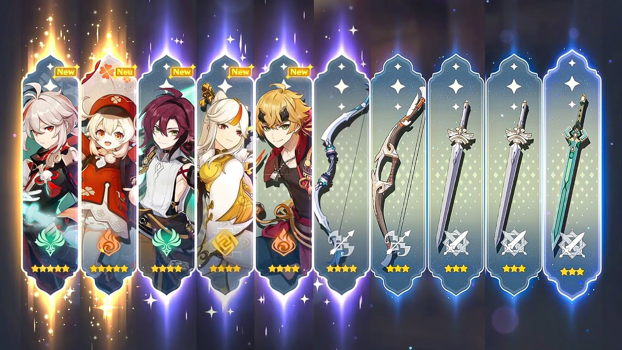 Wishing for KAZUHA, HEIZOU & KLEE PULL | Genshin Impact Kazuha Pull ...