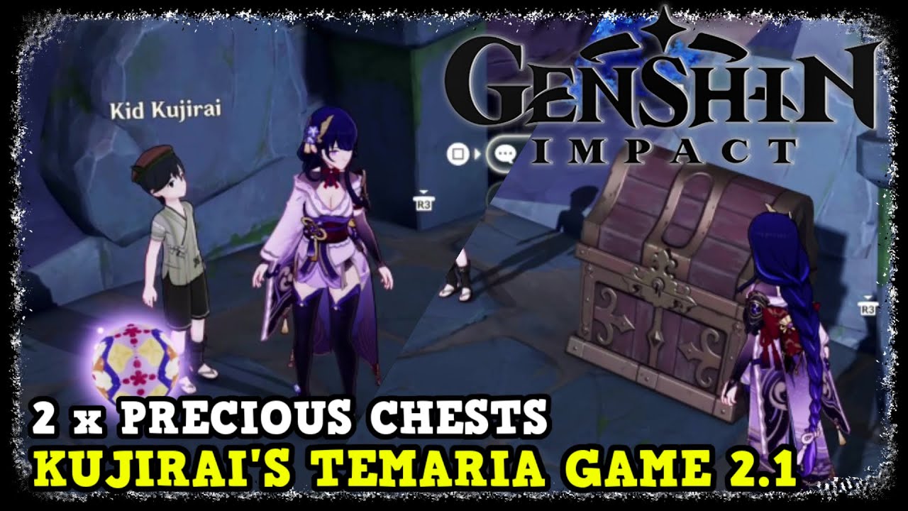 Kujirai's Temaria Game Quest Guide in Genshin Impact 2.1 All Temari ...