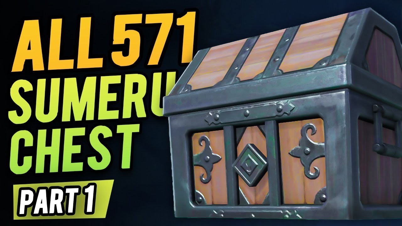 All 571 Sumeru Chest Location Genshin Impact 3.0 PART 1 - Genshin ...