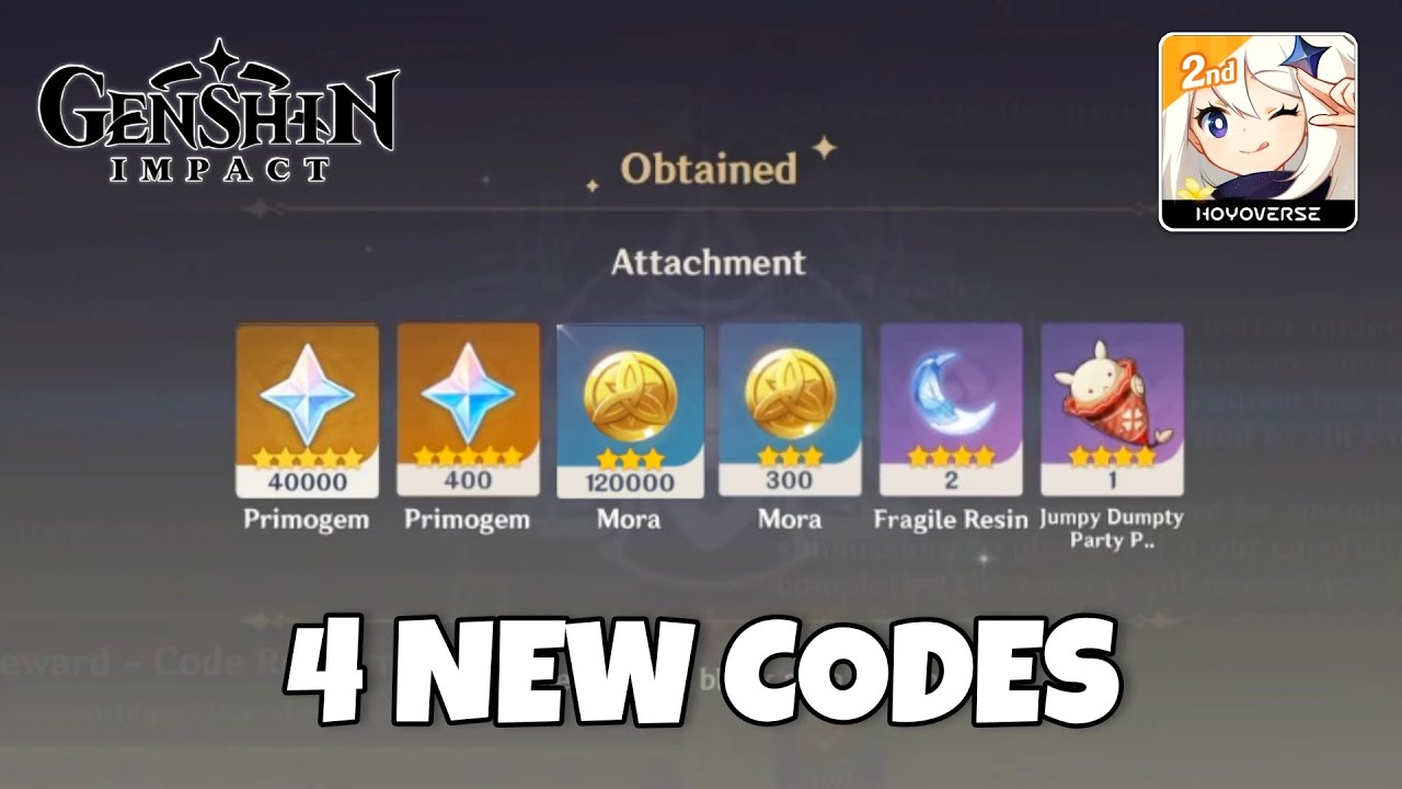 Genshin impact redeem codes new | Genshin impact codes new | Genshin ...
