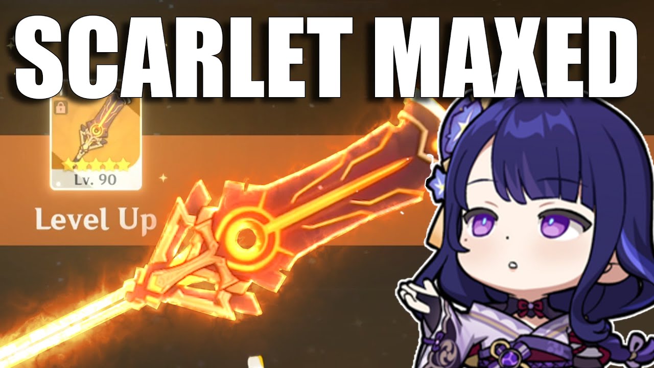 SCARLET STAFF MAXED! Only For Cyno?! (Genshin Impact) - Genshin Impact ...