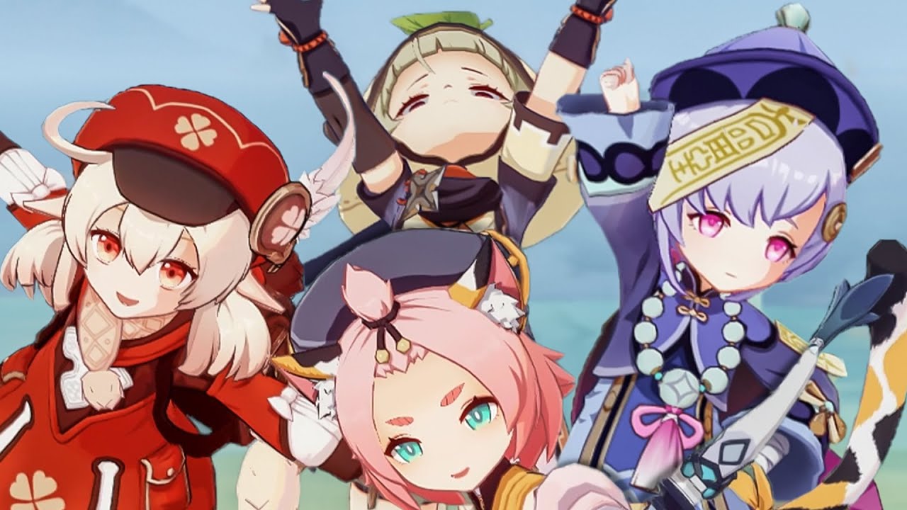 When Genshin Character Play Genshin Impact (Girl Version) - Genshin ...