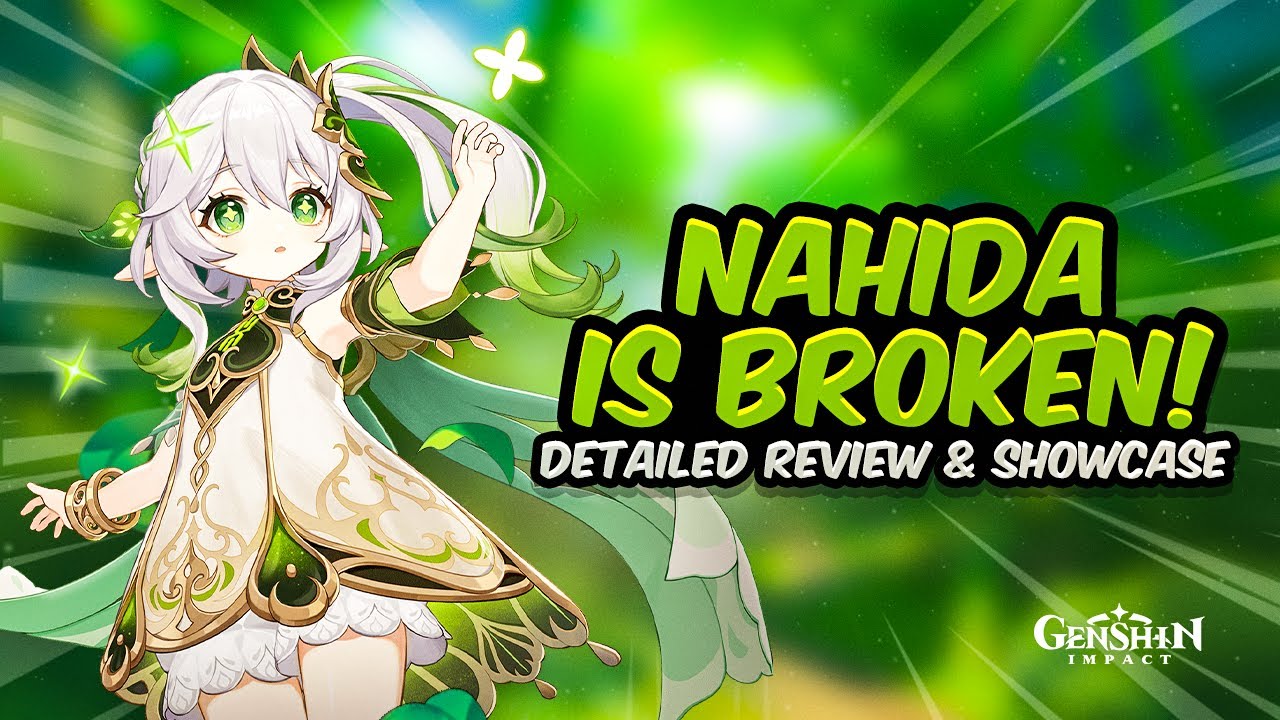 NAHIDA IS BROKEN! C0 Nahida Showcase & Review - Best Build, Teams ...
