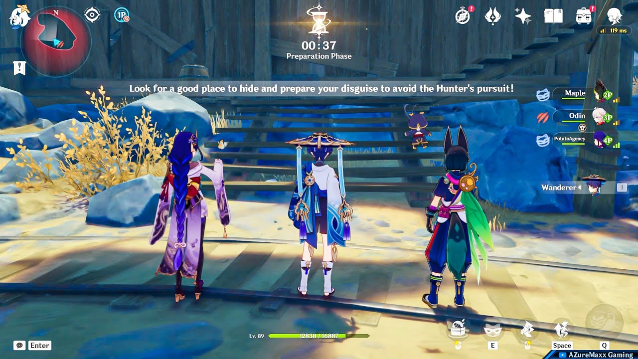 #1 My Best Hiding Spot WINDTRACE 3.3 Genshin Impact Gameplay - Genshin Impact videos