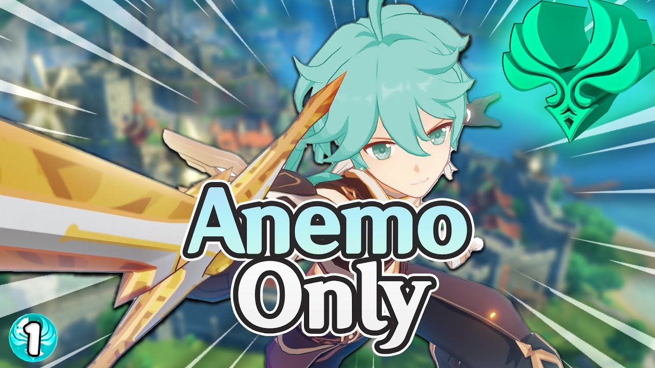 Can I beat Genshin with only Anemo characters? - Genshin Impact videos