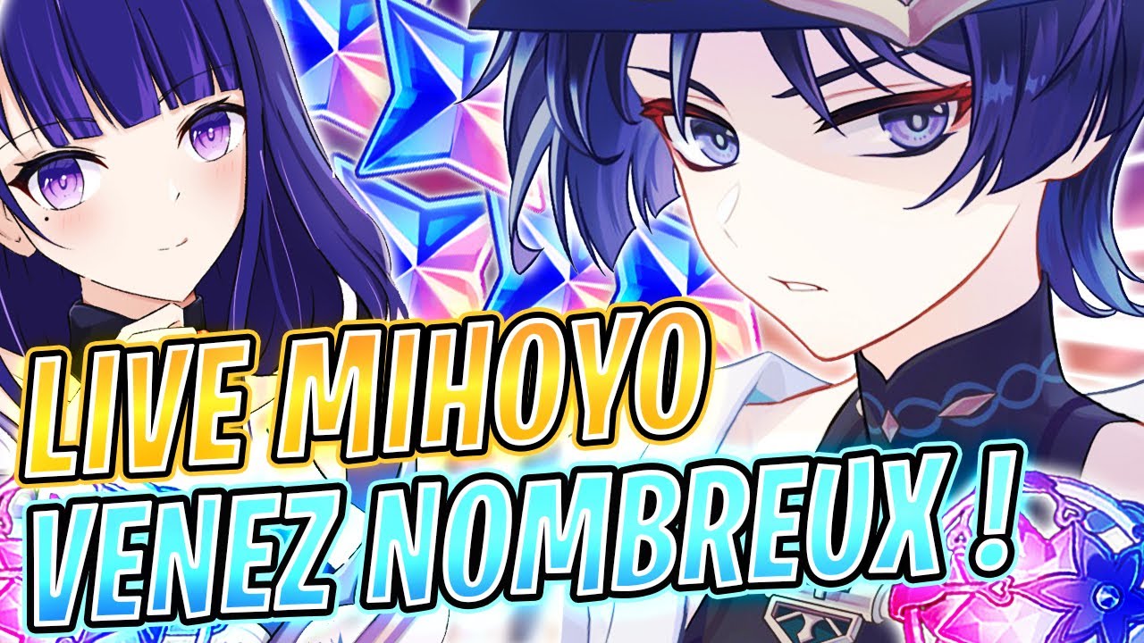 LIVE MIHOYO 3.3 VENEZ NOMBREUX ! CA SERA INCROYABLE ! GENSHIN IMPACT - Genshin Impact videos