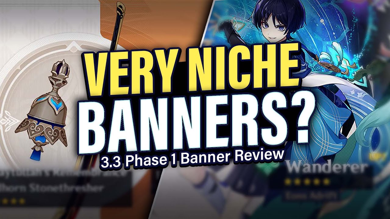 WANDERER & FARUZAN Banners REVEALED! 3.3 Character & Weapon Banners ...