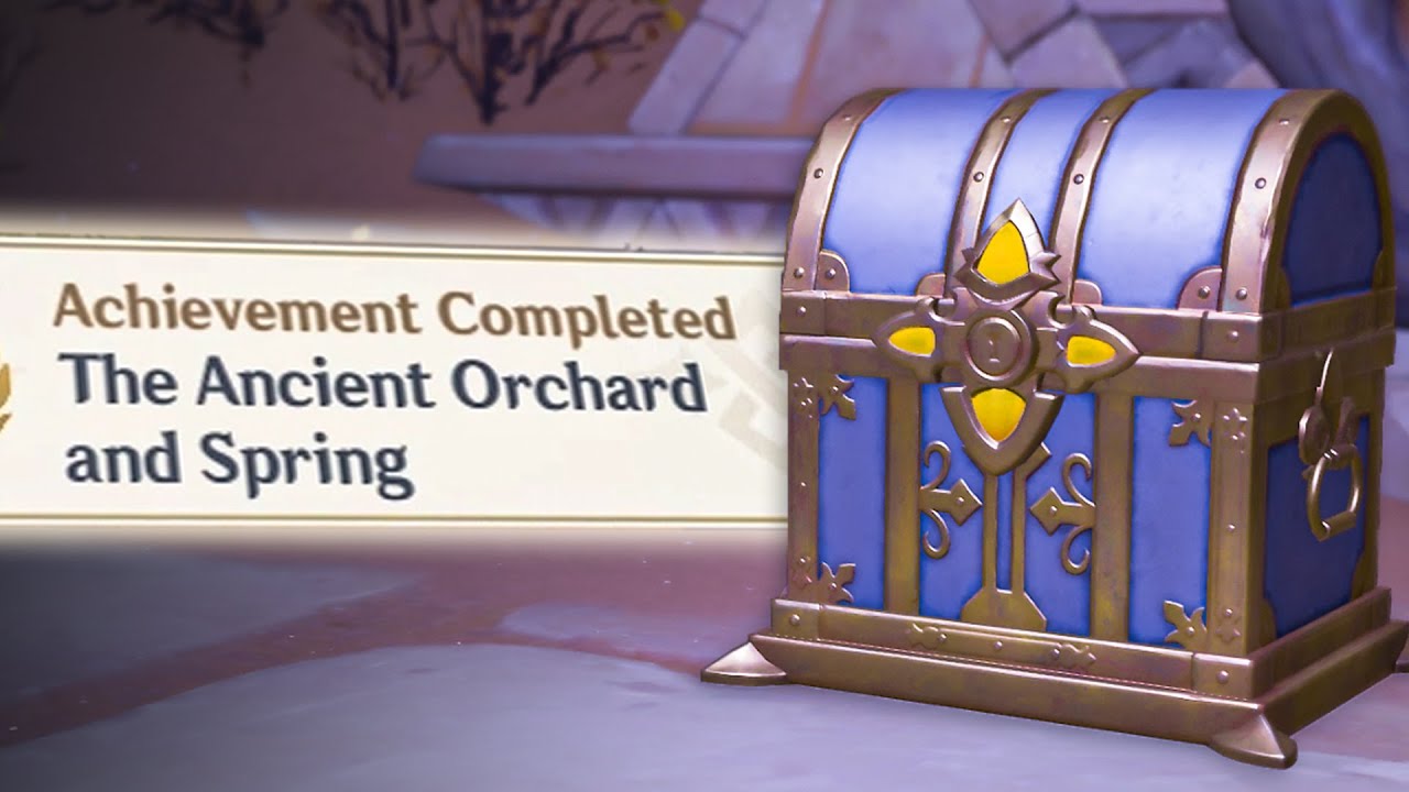 Cascade Pools Puzzle : The Acient Orchard Spring Hidden Achievement ...