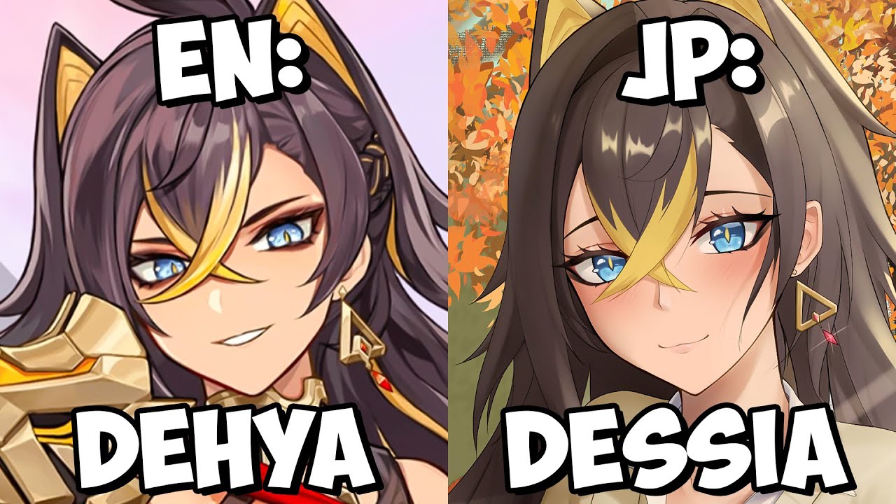 ENG & JPN DEHYA Voice Lines Genshin Impact - Genshin Impact videos
