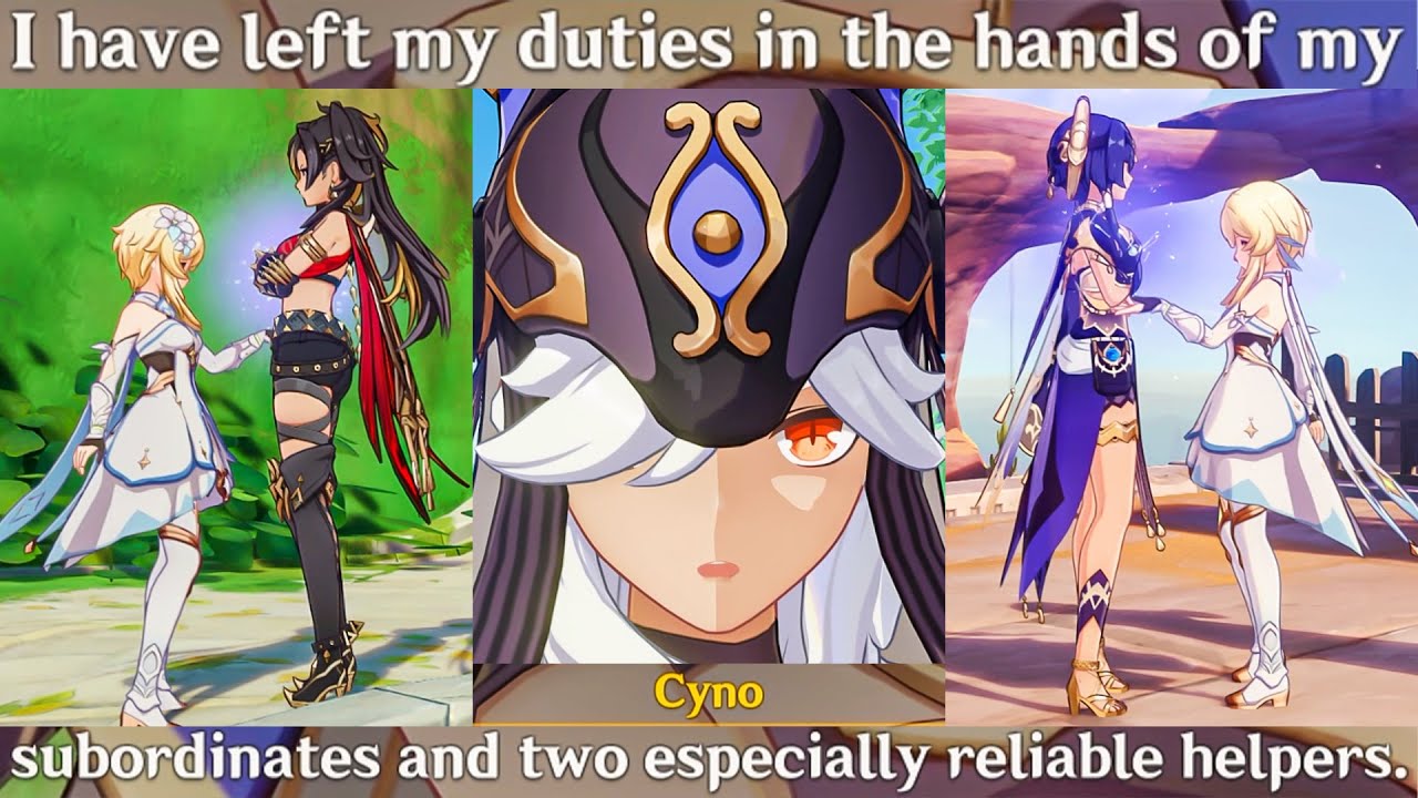 CYNO "Helper" HIDDEN LOCATIONS DEHYA & CANDACE in Sumeru Cutscene ...