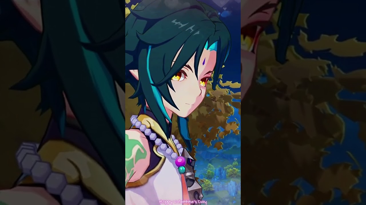 Lumine x Xiao (Valentine's Day Special) - Genshin Impact || 14 Feb 2023 ...