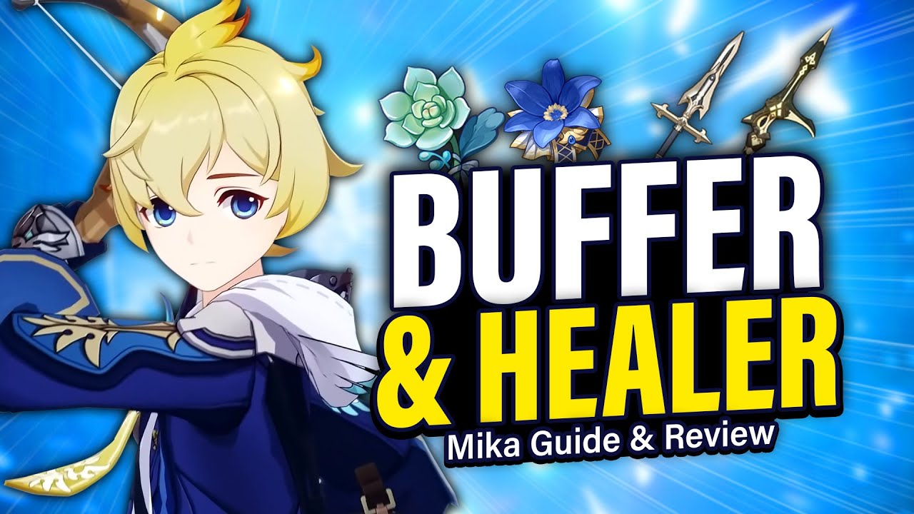 MIKA GUIDE & REVIEW: How to Play, Best Artifact & Weapon Builds, Team ...