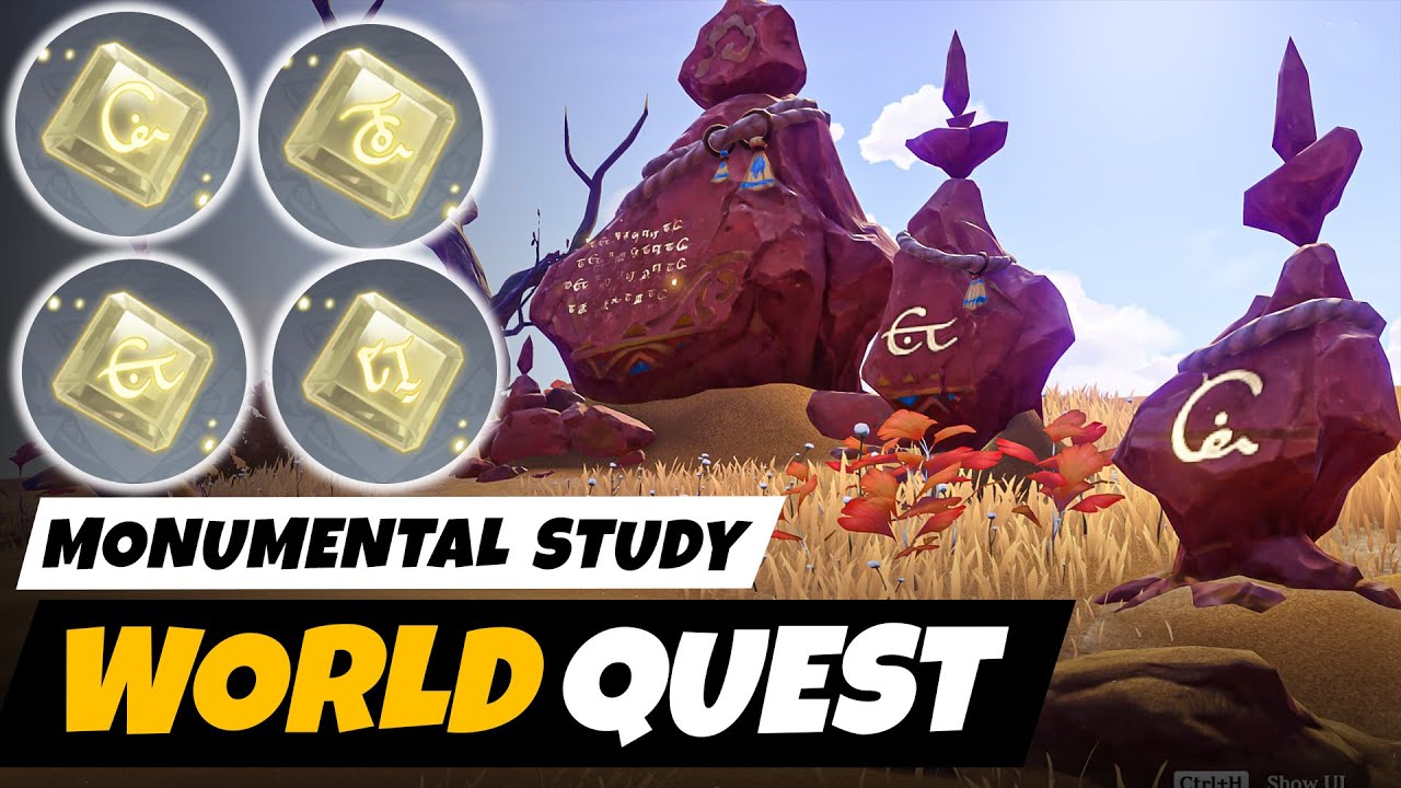 Monumental Study Sumeru World Quest | This Mystery is Solved ...