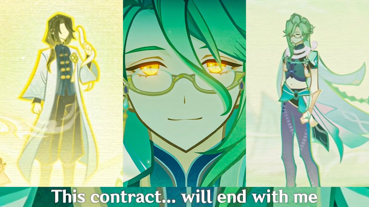 BAIZHU STORY QUEST Full Story Cutscene Genshin Impact - Genshin Impact videos