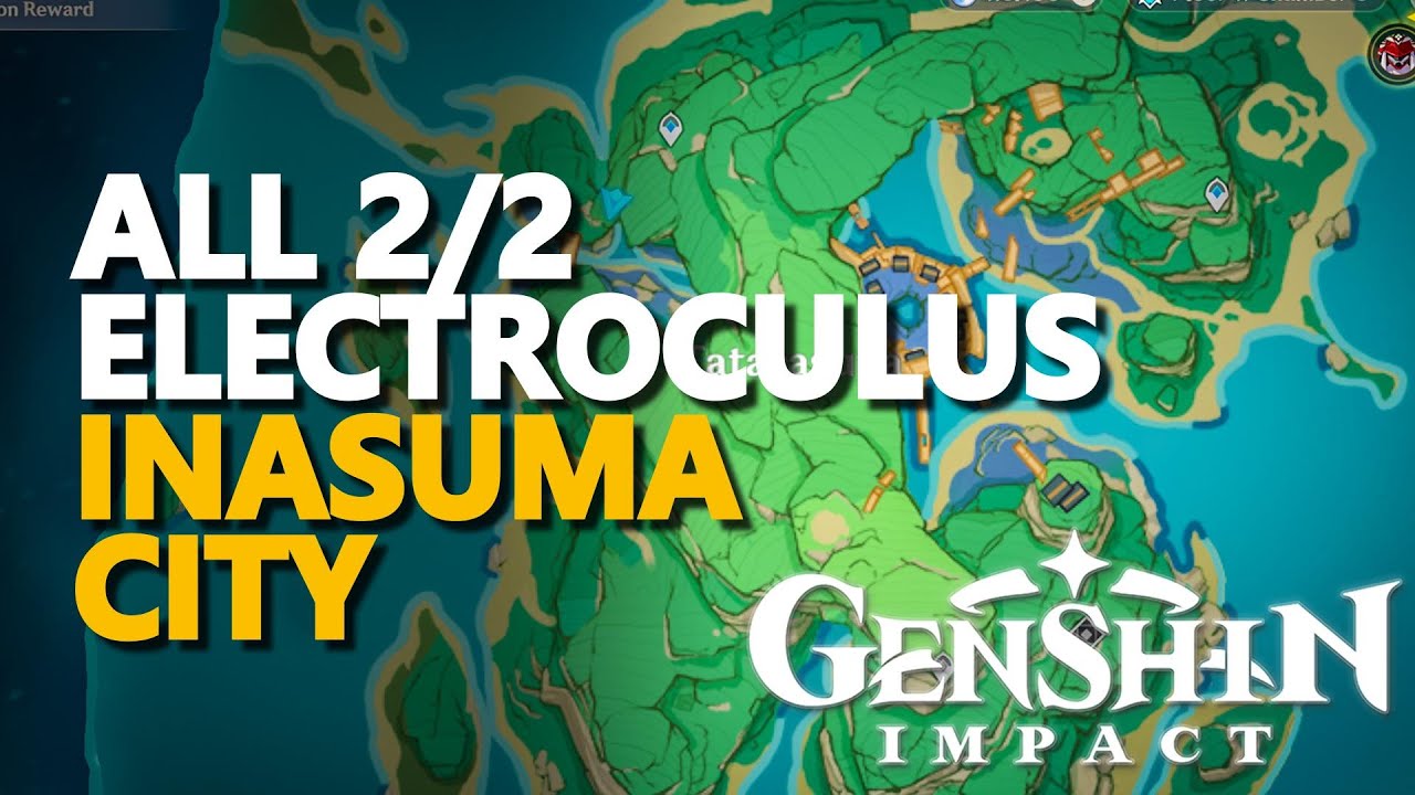 All Electroculus Inazuma City Genshin Impact - Genshin Impact videos