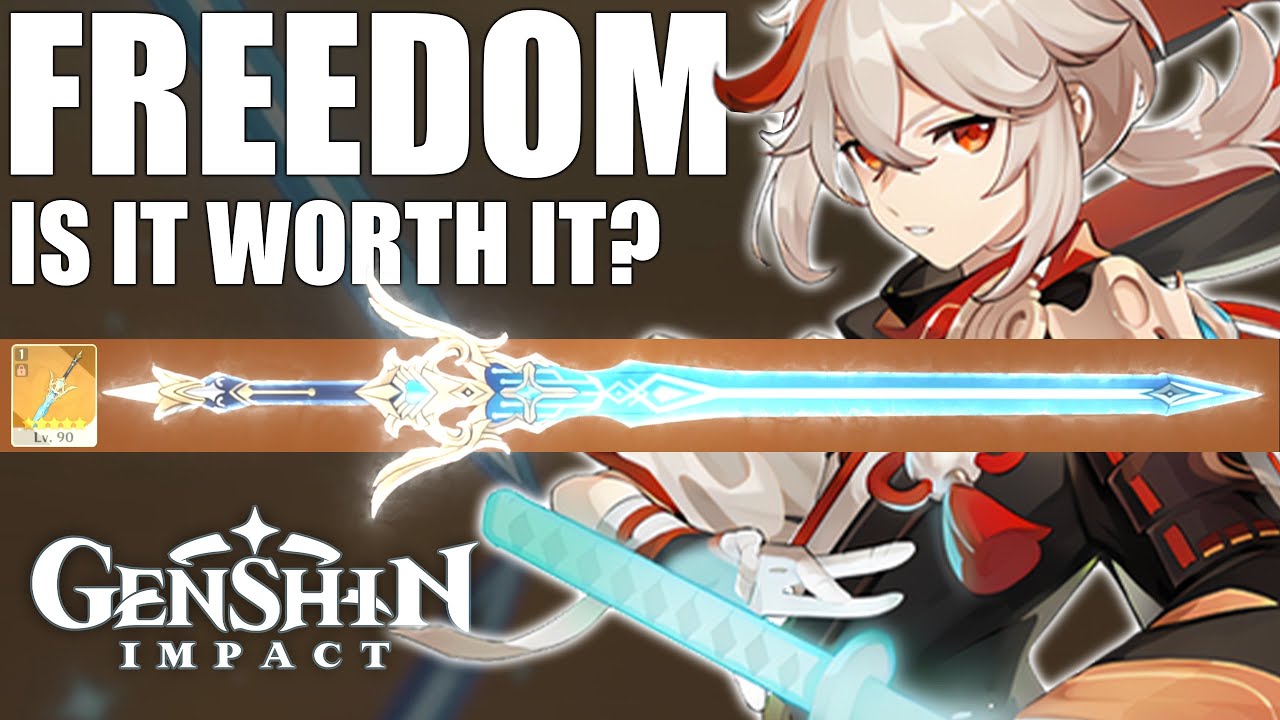 FREEDOM SWORN MAXED! Can Anyone Else Use It? (Genshin Impact) - Genshin ...