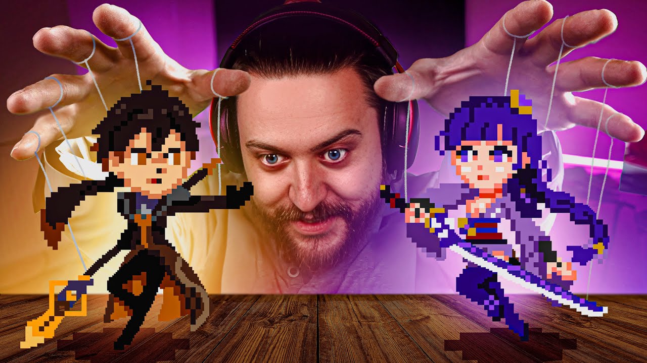 I Recreated The Archon War In A Hunger Games Simulator... | Genshin ...