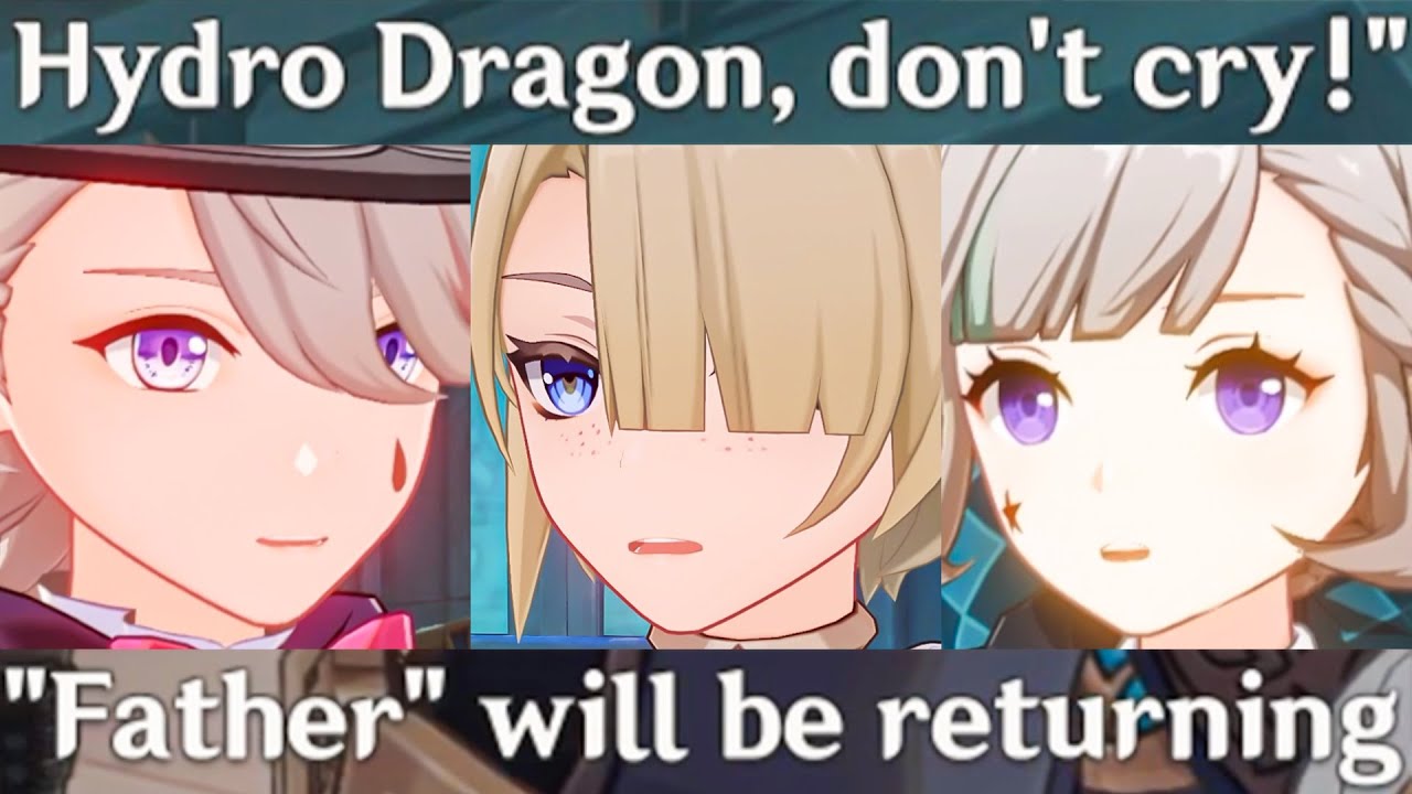 FREMINET Meets LYNEY & LYNETTE in Fontaine Cutscene Genshin Impact ...