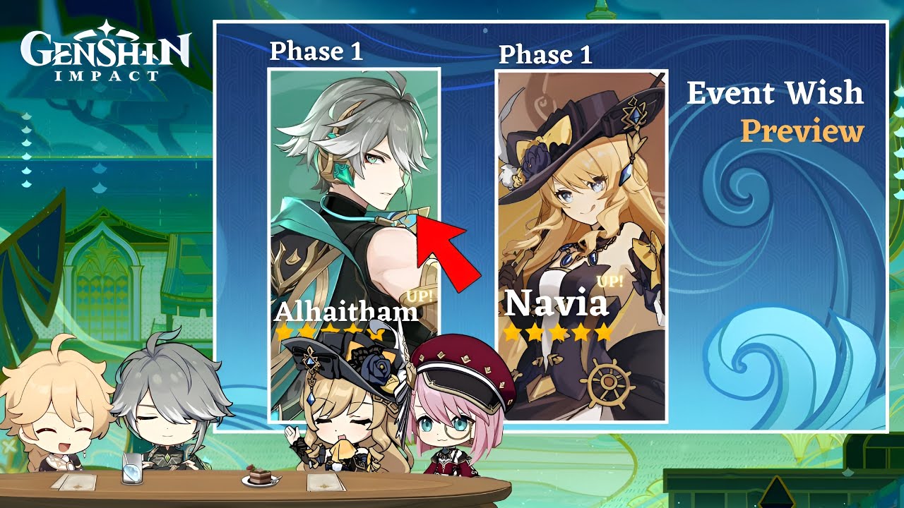 Alhaitham RERUN BANNER CONFIRMED!! With This NEW EVENT Releasing On Fontaine - Genshin Impact ...