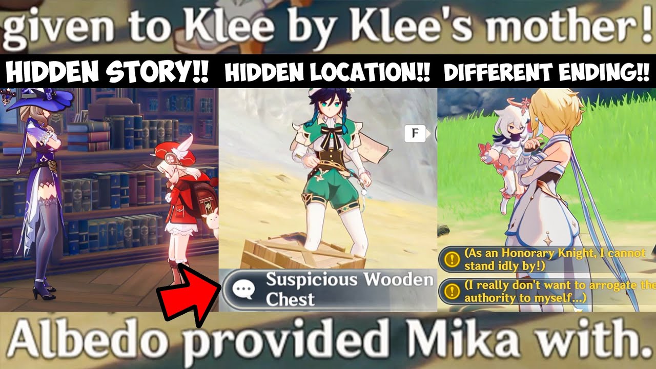 DAY 1!! ALL HIDDEN LOCATIONS & DIFFERENT ENDINGS Klee's Event FULL ...