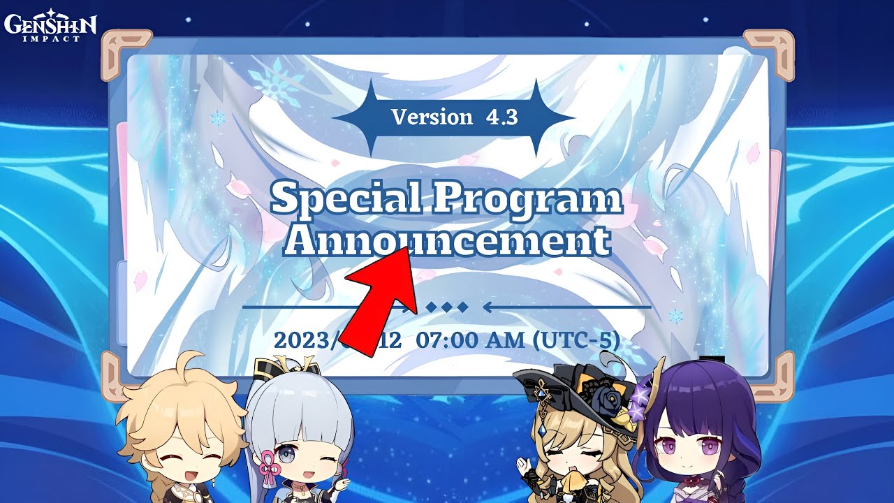 CONFIRMED!! HOYOVERSE Revealed Version 4.3 SPECIAL PROGRAM and 300 ...