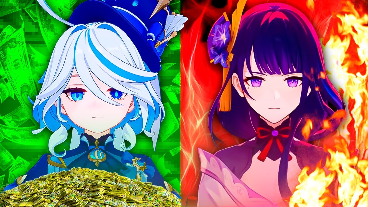 EL BANNER de FURINA SUPERA AL BANNER DE SHOGUN RAIDEN EN VENTAS ...