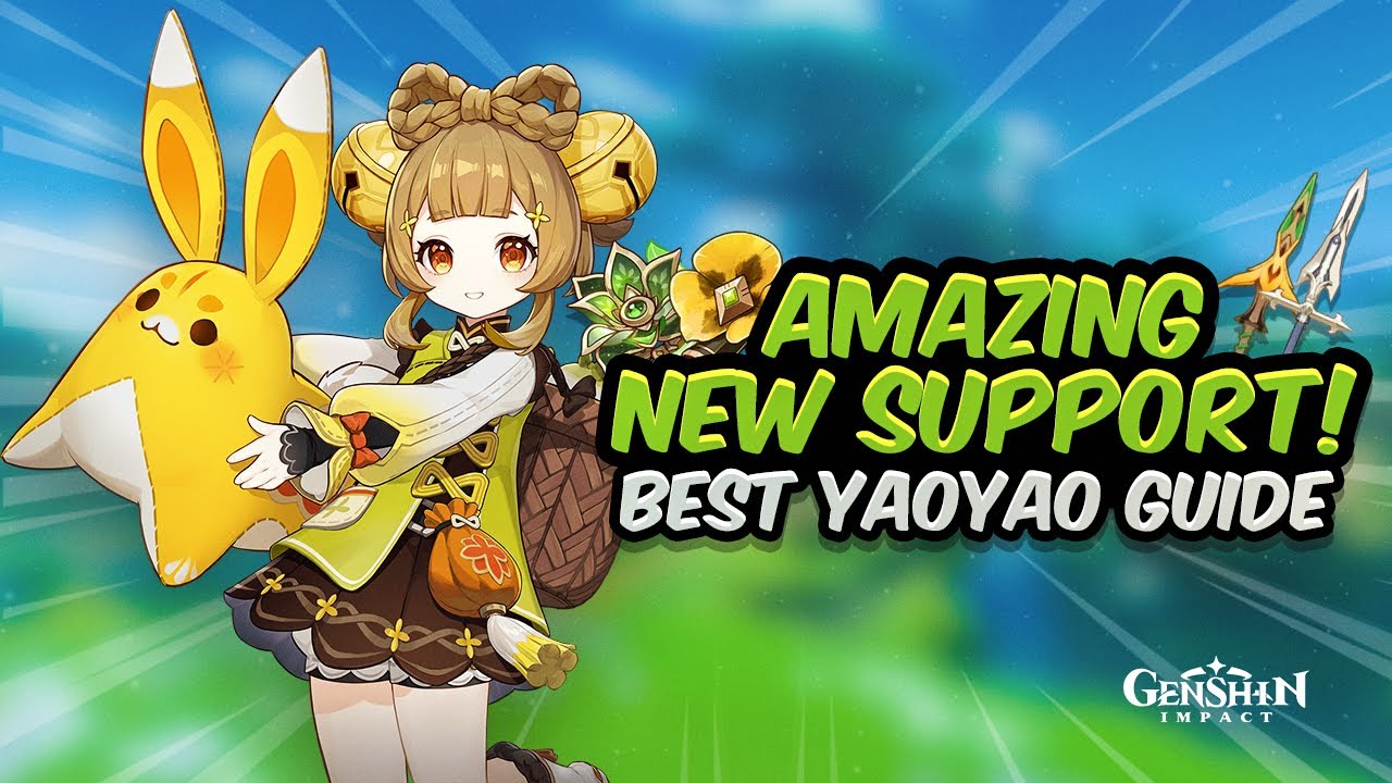 AMAZING NEW HEALER! Complete Yaoyao Guide - Best Artifacts, Weapons & Teams | Genshin Impact ...