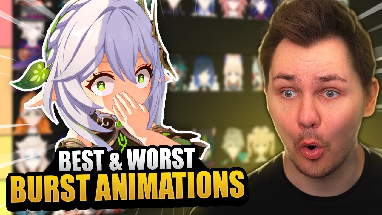I Ranked EVERY 5 Star Burst In Genshin Impact - Genshin Impact videos