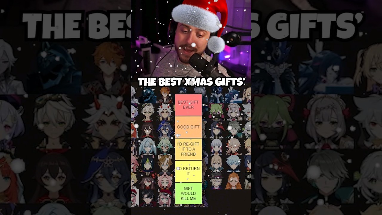 If Genshin Characters Gave Christmas Gifts - Genshin Impact videos