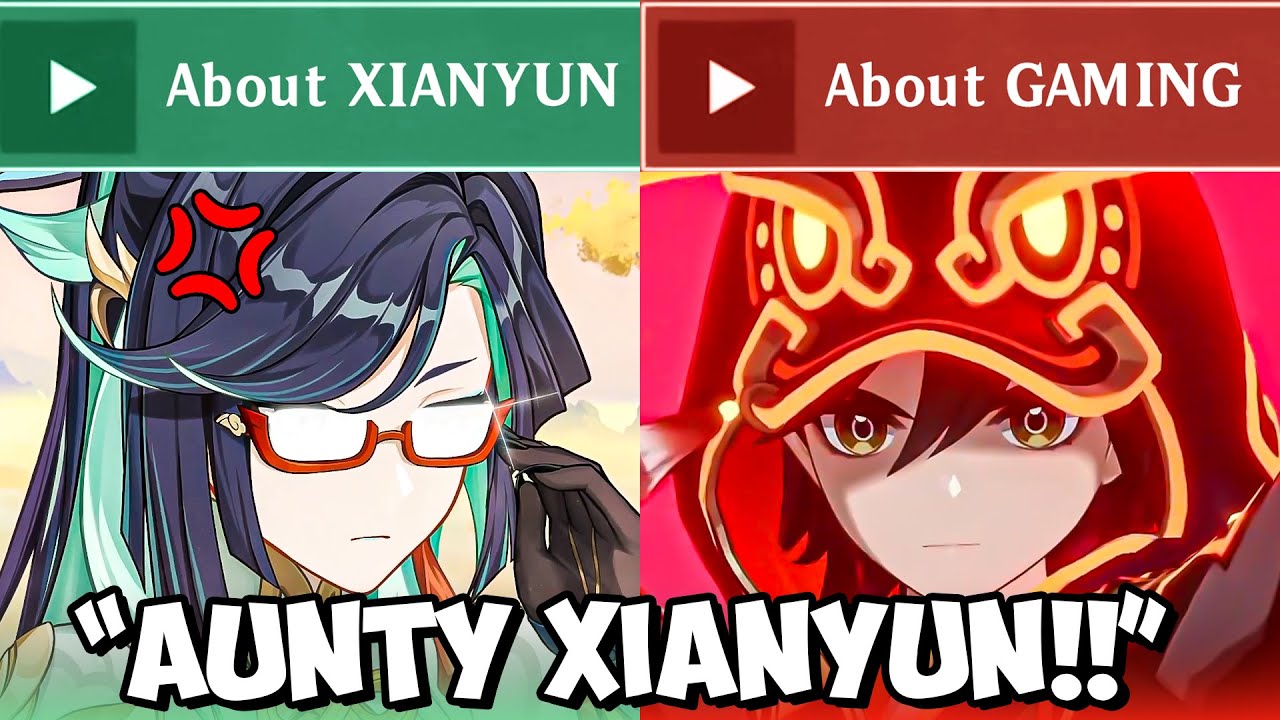 Who's SHUYU? GANYU & SHENHE Talk About XIANYUN & BAIZHU Talks About ...