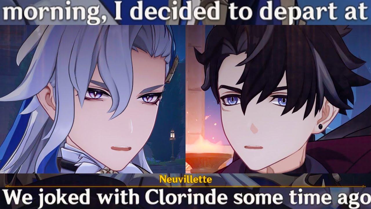 NEUVILLETTE "Next Trip" & Meets WRIOTHESLEY Cutscene 2024 Lantern Rite ...