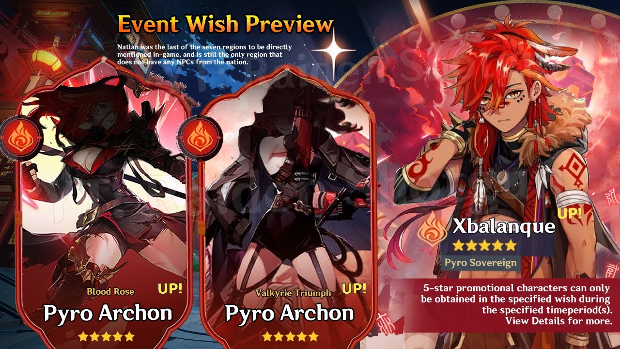 TWO PYRO ARCHONS IN NATLAN! NEW CHARACTERS AND NATLAN MAP DETAILS ...