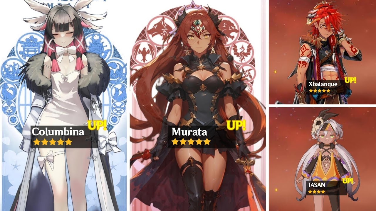 CONFIRMED!! Natlan Expected New Characters Leaks & Pyro Archon, Columbina, Zongli - Genshin ...