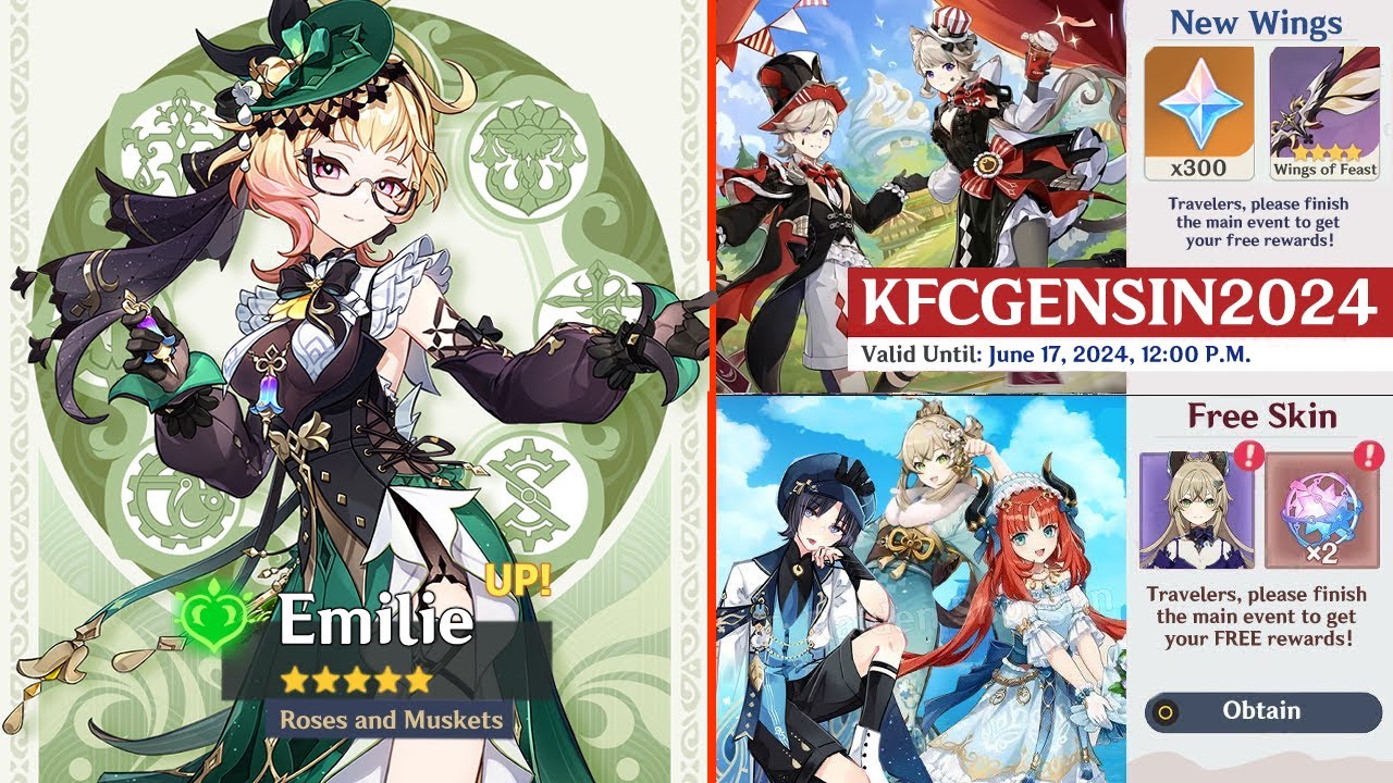 NEW UPDATE! EMILIE ANNOUNCEMENT, 4.8 BANNERS, NEW WINGS AND SKINS ...