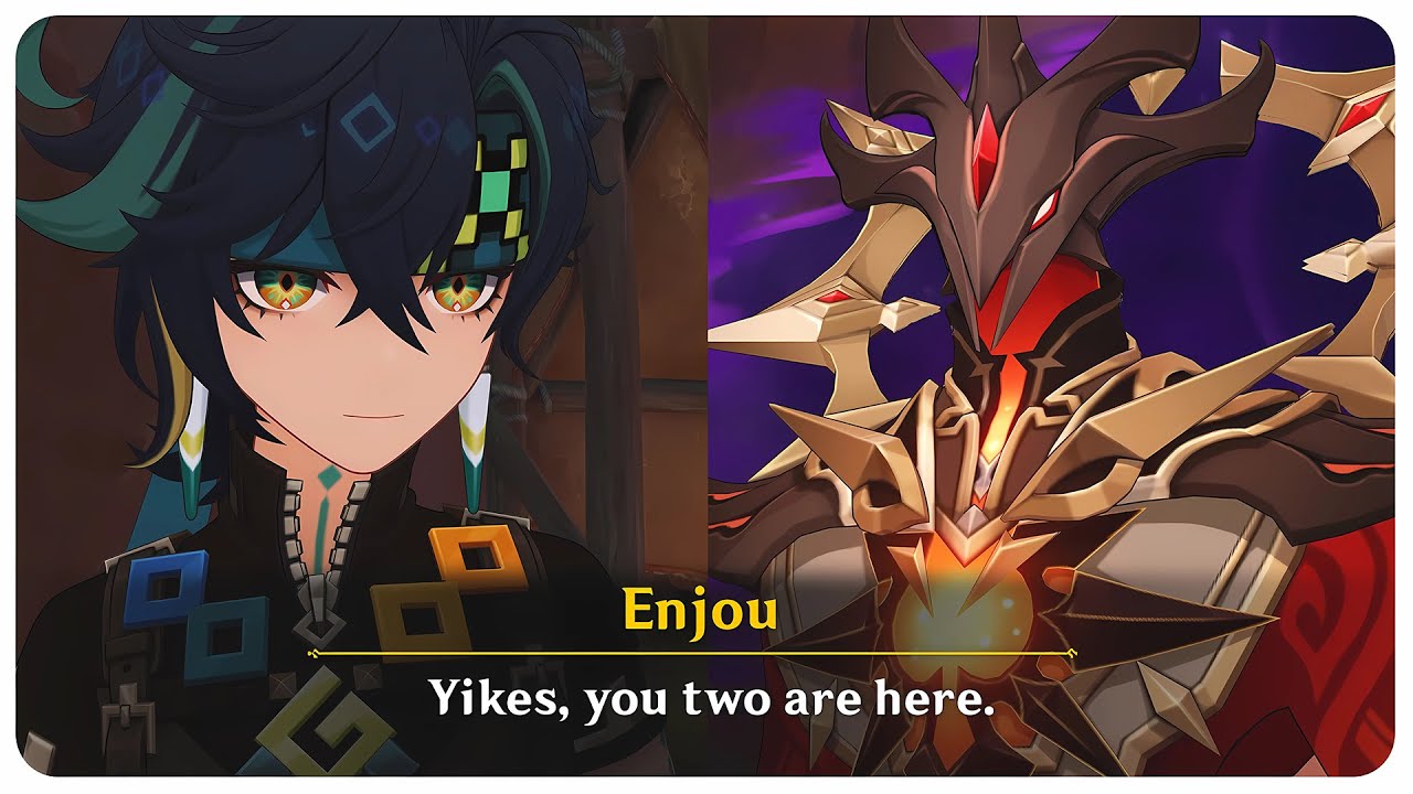 Enjou & Kinich Make a Deal (Cutscene) Kinich Story Quest | Genshin Impact 5.0 - Genshin Impact ...
